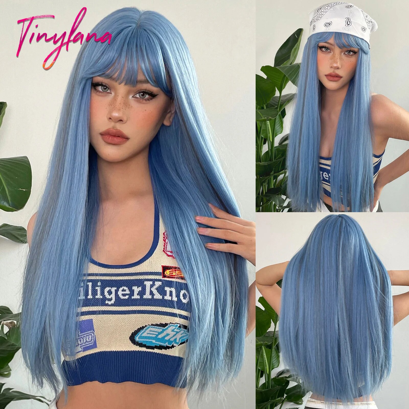 Синтетический парик TINY LANA WL1085-3 серебристо-пепельный