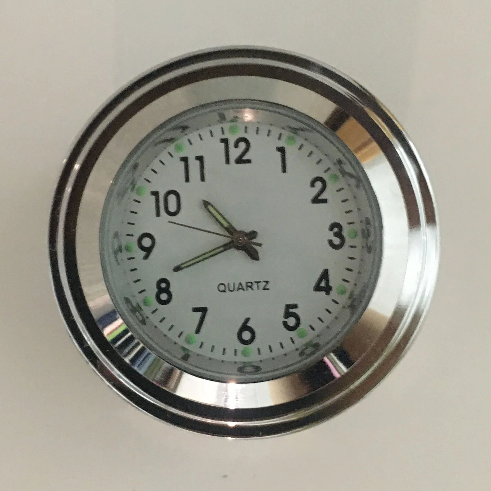 Водонепроницаемые часы или термометр для мотоцикла, подходят для ручки 7/8 " или 1" Harley Clock