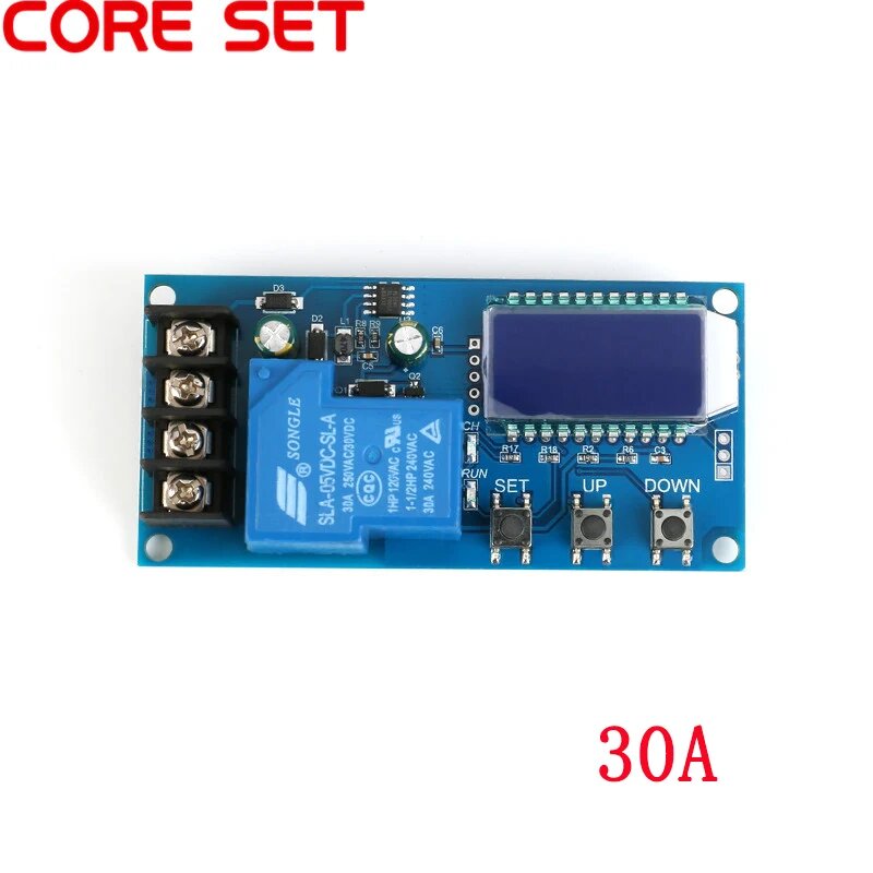 Солнечный контроллер заряда Your Cee 6-60В 30/10А для свинцово-кислотных аккумуляторов 30A