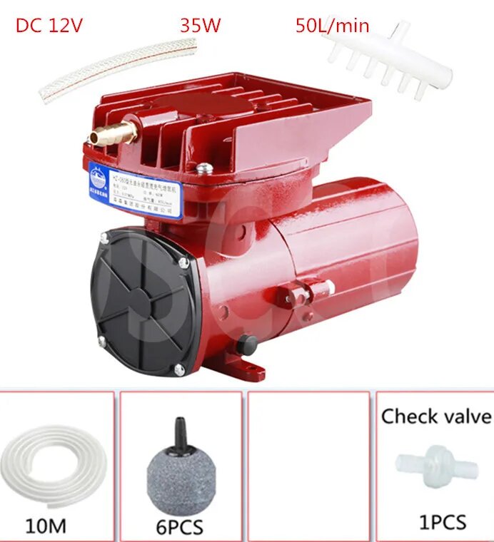 Воздушный насос SUNSUN HZ-035A для аквариума HZ-035A A SET