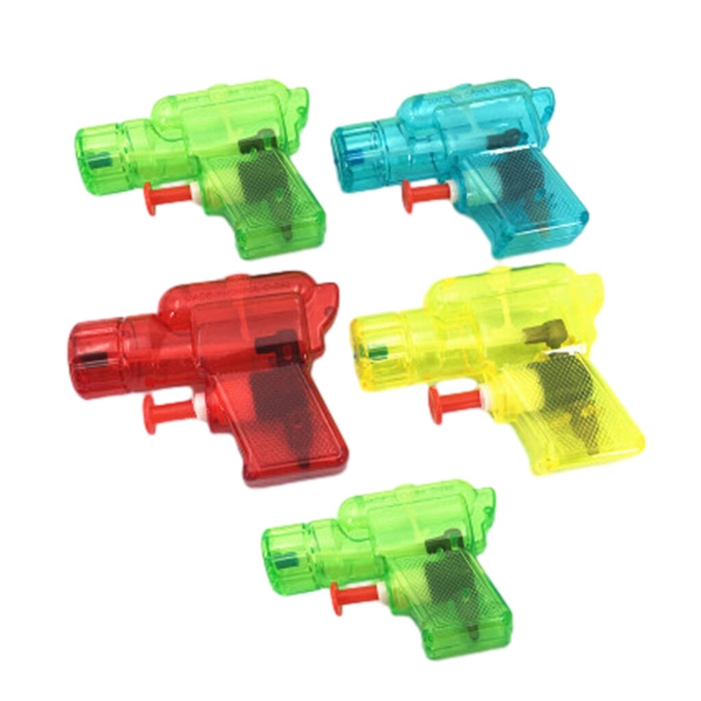 Водяной пистолет,5 мини-водяных пистолетов (разных цветов) - Мини-водяной пистолет