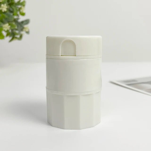 Портативный 4-слойный измельчитель таблеток White