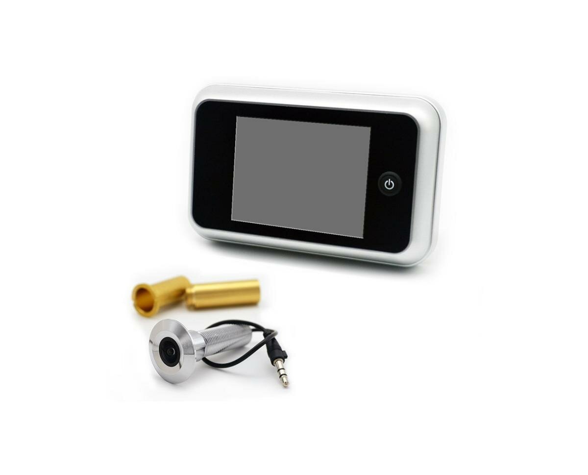 Цветной видеоглазок Ситэк Light (Sitek) - видеоглазок с монитором, видео глазок цветной, видео-глазок москва, видео глазок в комплекте