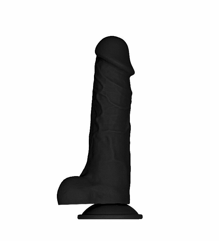 Фаллоимитатор Lovetoy с присоской черный (19.9, Ø 4.7 см), 406100
