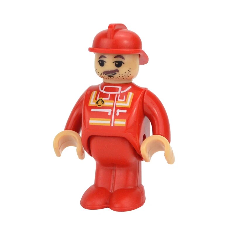 Фигурка Lego Пожарный, красный, M22