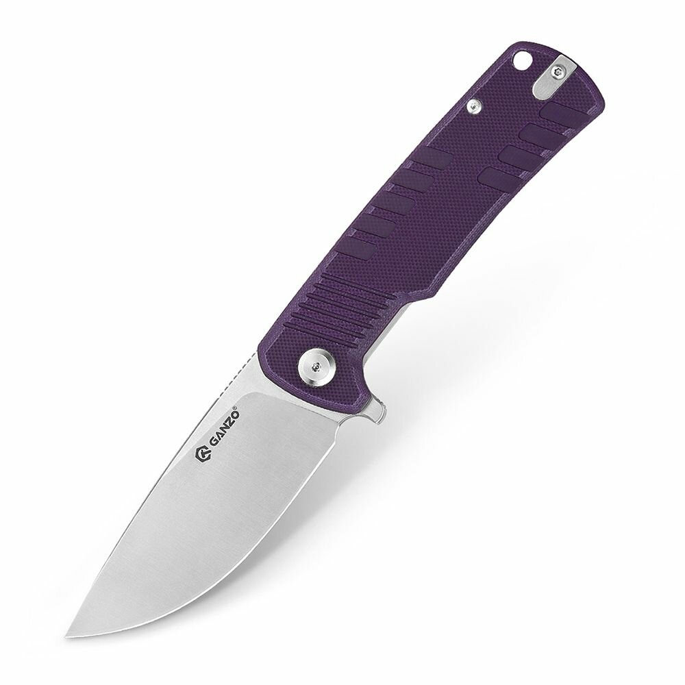 Нож туристический Ganzo G769-PL фиолетовый