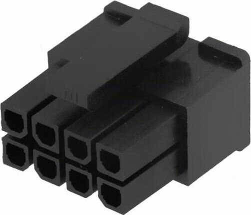 Вилка AMPHENOL MF30-HFD1-08 Вилка провод-плата "мама" MF30 3мм PIN: 8 без контактов 1шт