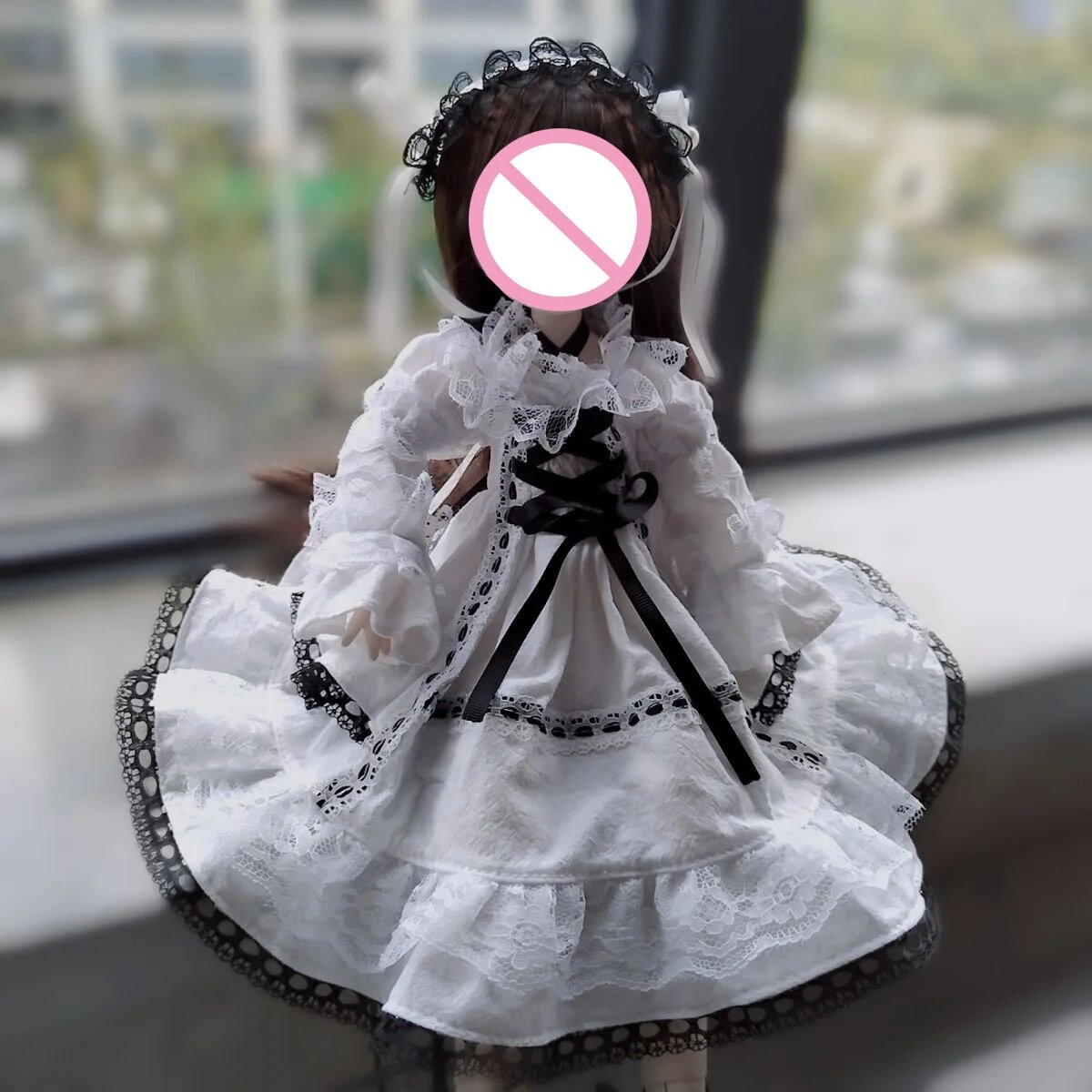 Ретро платье для куклы 1/6 1/4 1/3 for 45cm doll