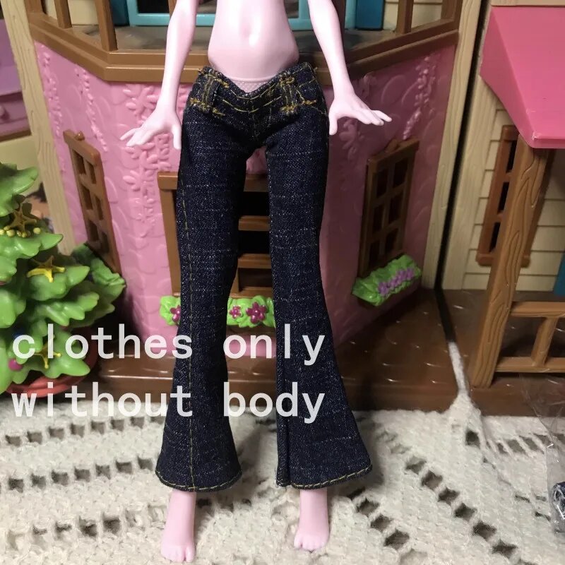 Джинсы клеш для куклы Monster High, цвет 13