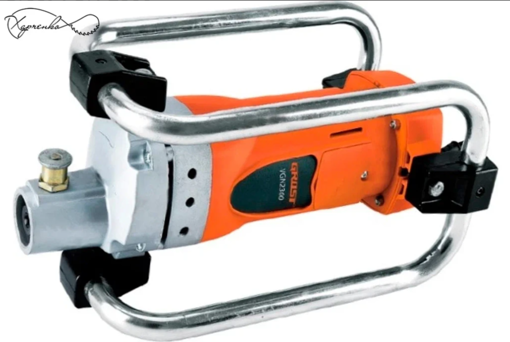 Вибратор для бетона Grost VGN-2300+Гибкий вал с булавой VG 4/50