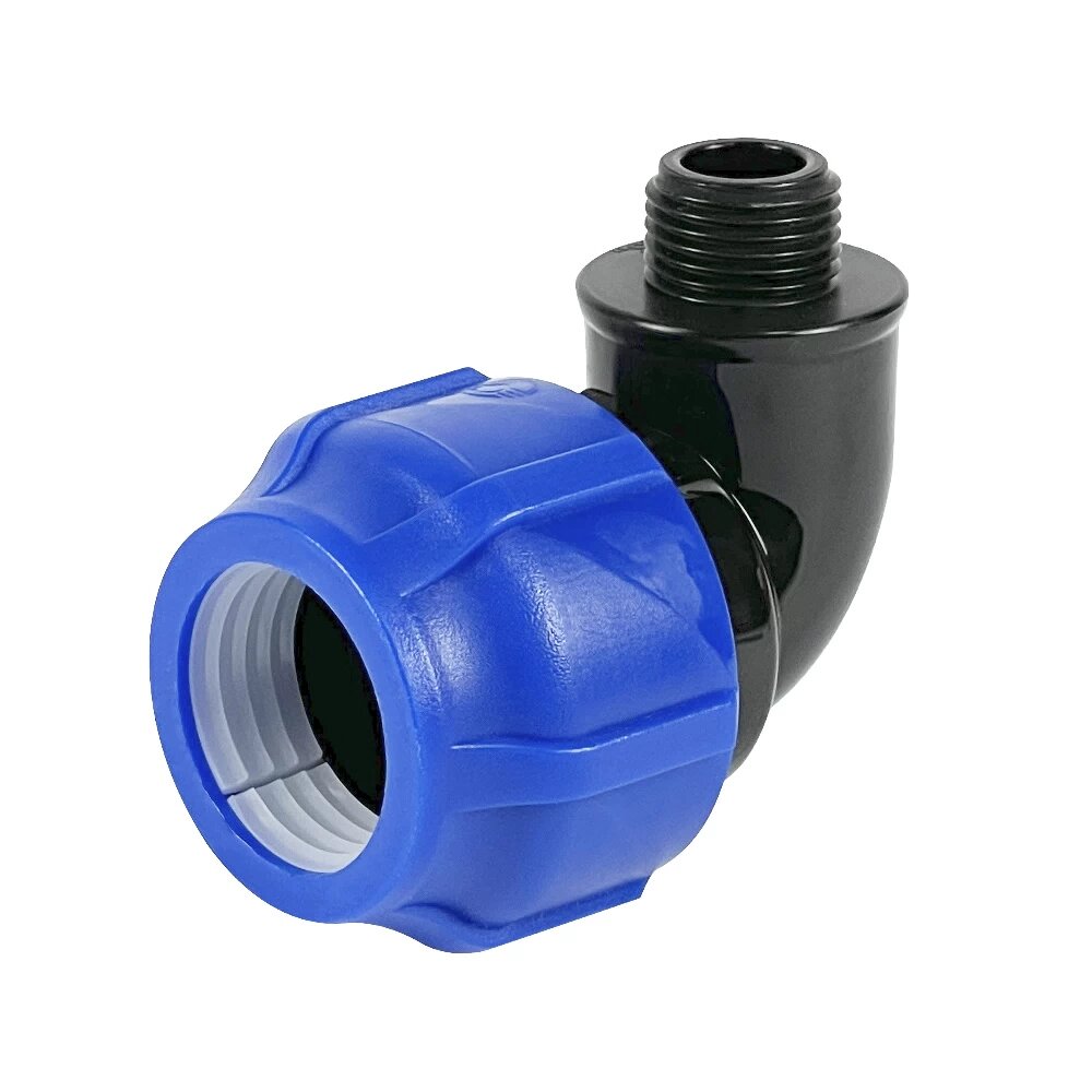 Угол ПНД Valfex компрессионный переходной 32х1/2 НР(ш) Valfex 1210012432012