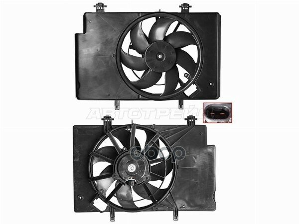 Диффузор Ford Fiesta 08-19 / B-MAX 12-18 Sat арт. ST-FDV4-201-0