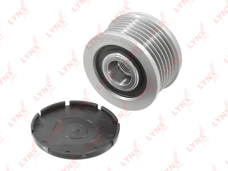 Муфта свободного хода генератора LYNXauto PA-1126. Для: CITROEN Ситроен Berlingo(Берлинго) 1.6D-2.0D 99-11 / C2(JM) 1.4D-1.6D 03> / C3 I 1.4D-1.6D 02>