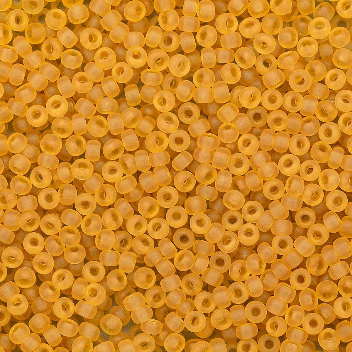 Бисер PRECIOSA Прозрачный, матовый, 10/0, круглое отверстие, цвет 10050, 5х20 г