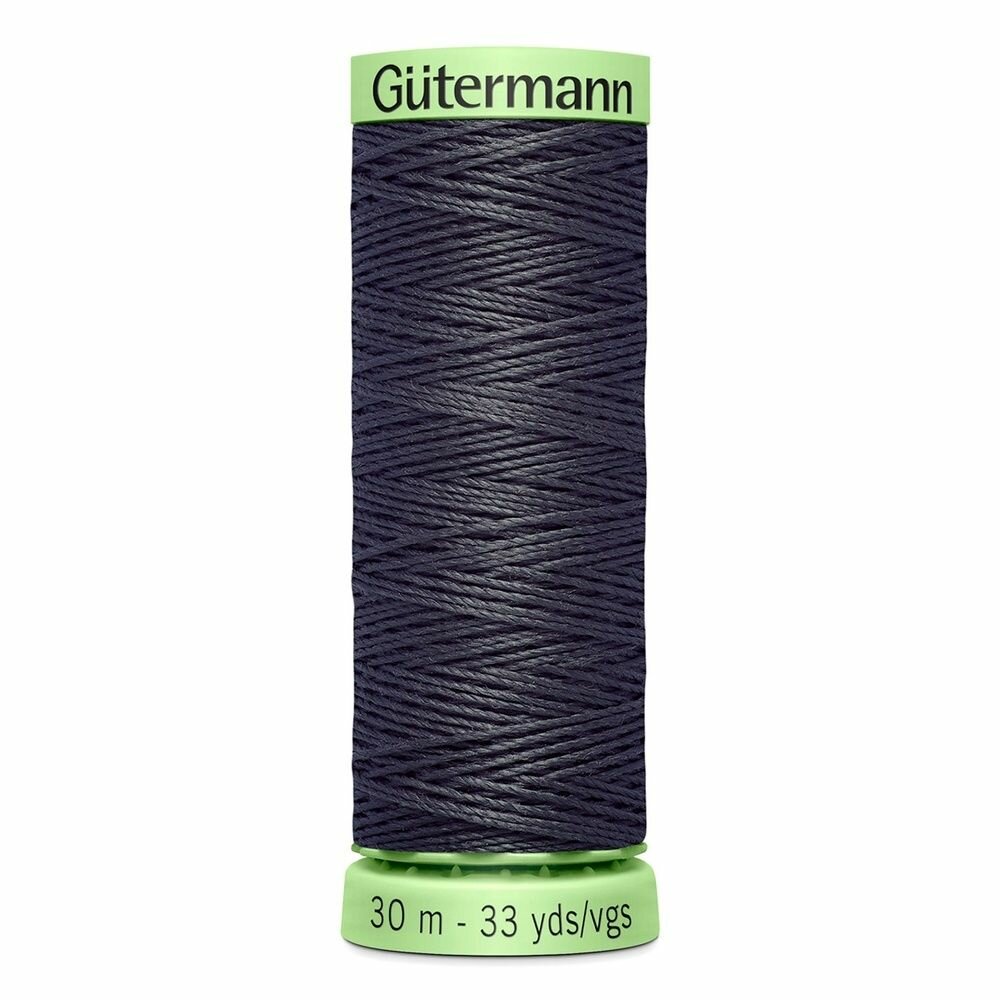 Декоративная нить Gutermann 30/30 м для отстрочки, цвет 6 серый, 5 шт (3)