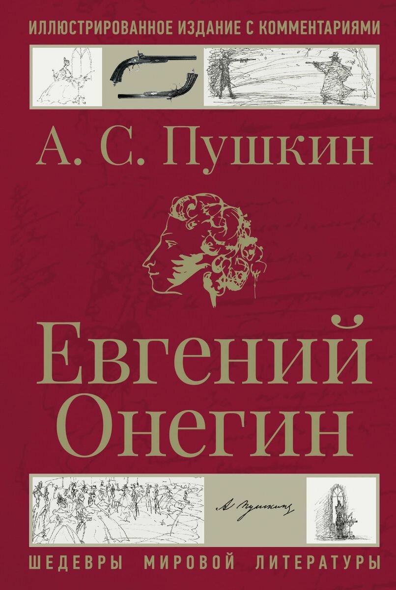 Книга АСТ Евгений Онегин. Шедевры мировой литературы. 2024 год, А. С. Пушкин