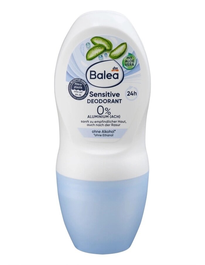 Balea Sensitive Дезодорант роликовый для чувствительной кожи 50 мл.