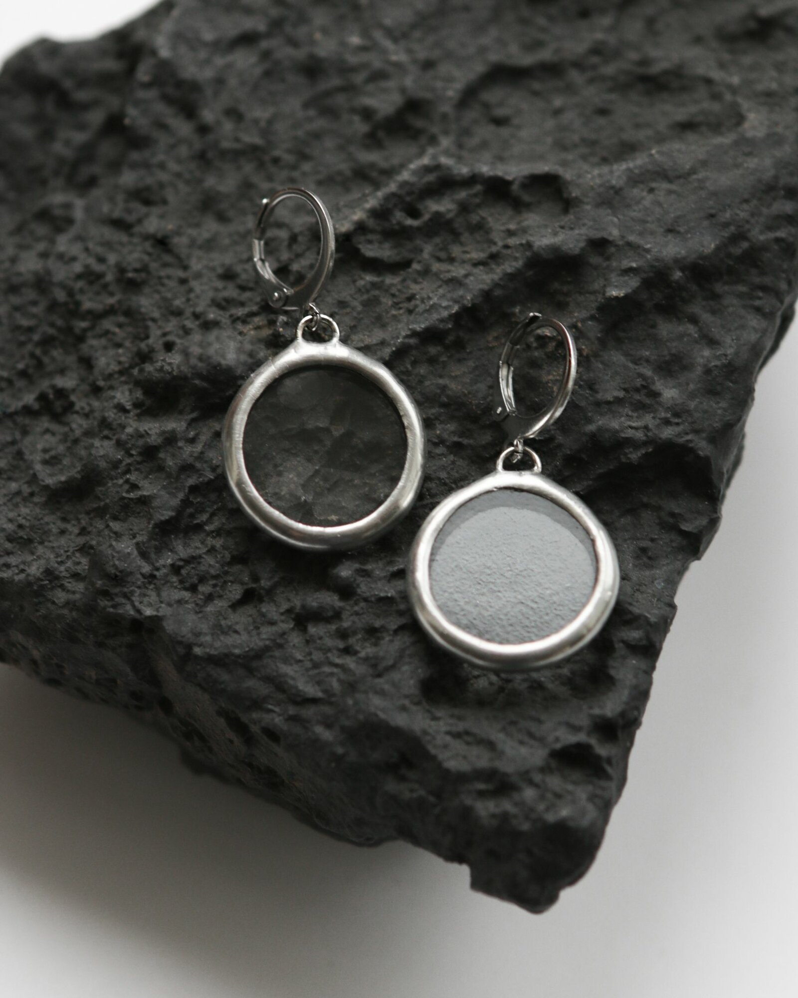 Серьги, стекло