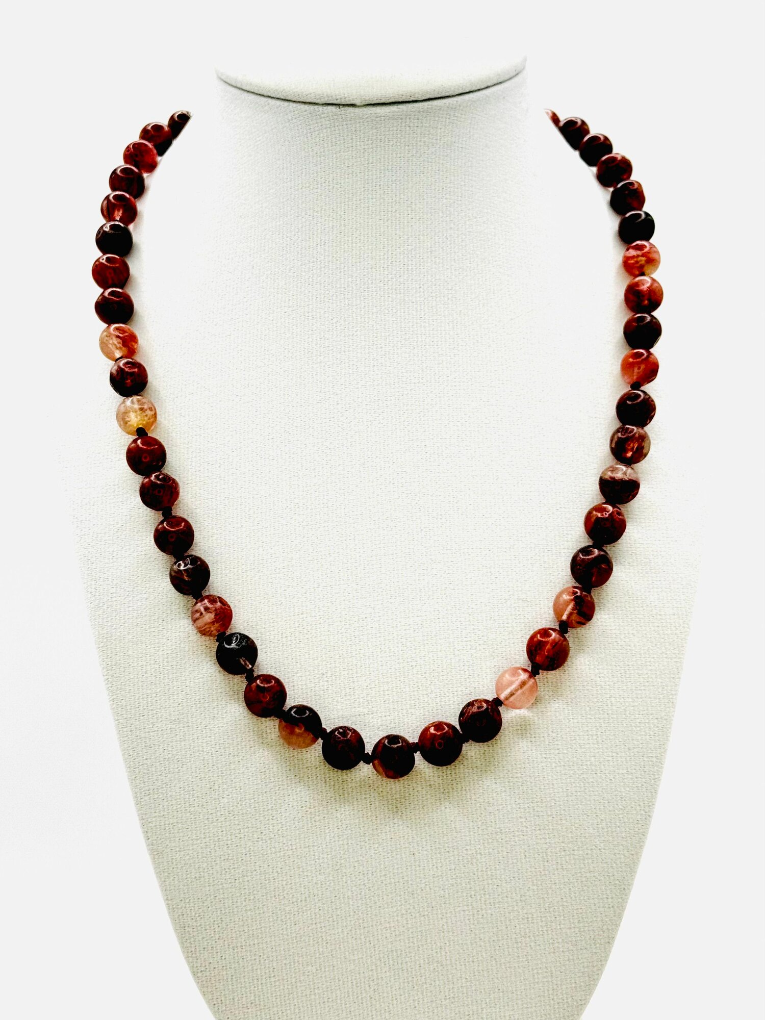 Колье, агат