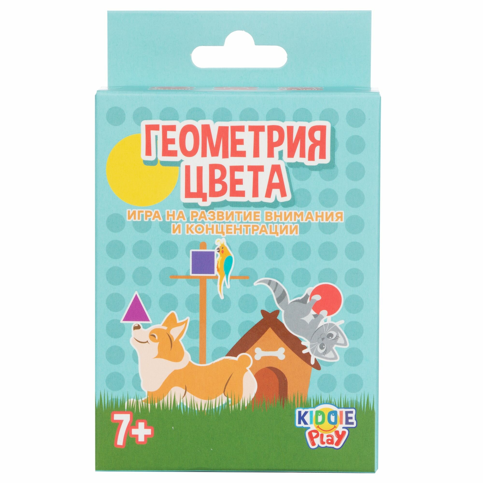 Kiddie Play Настольная игра Геометрия цвета 21009 с 6 лет