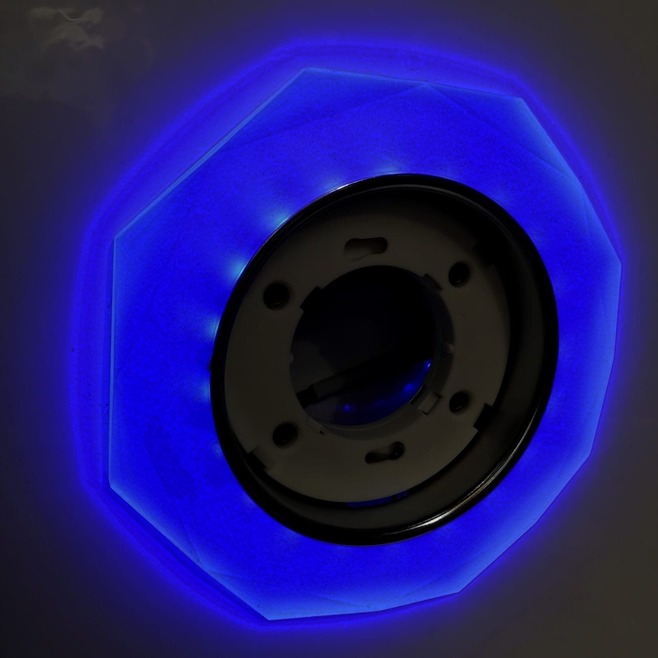 Светильник встраиваемый с синей LED подсветкой 5021 потолочный GX53(без лампы В комплекте)