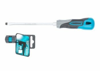Отвертка SL6,5 x 150 мм, S2, трехкомпонентная рукоятка GROSS 12117