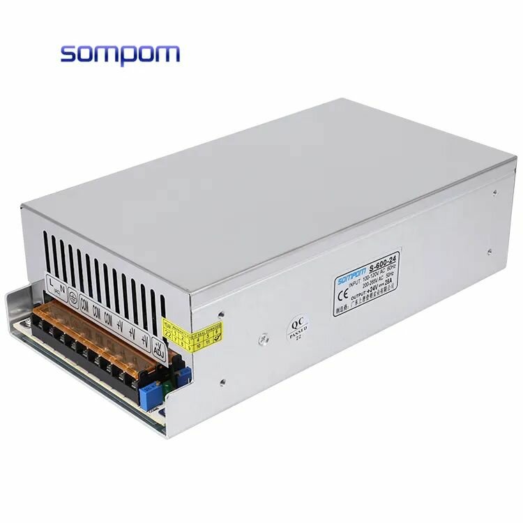 Блок питания 24V 25A 600W, источник питания S-600-24