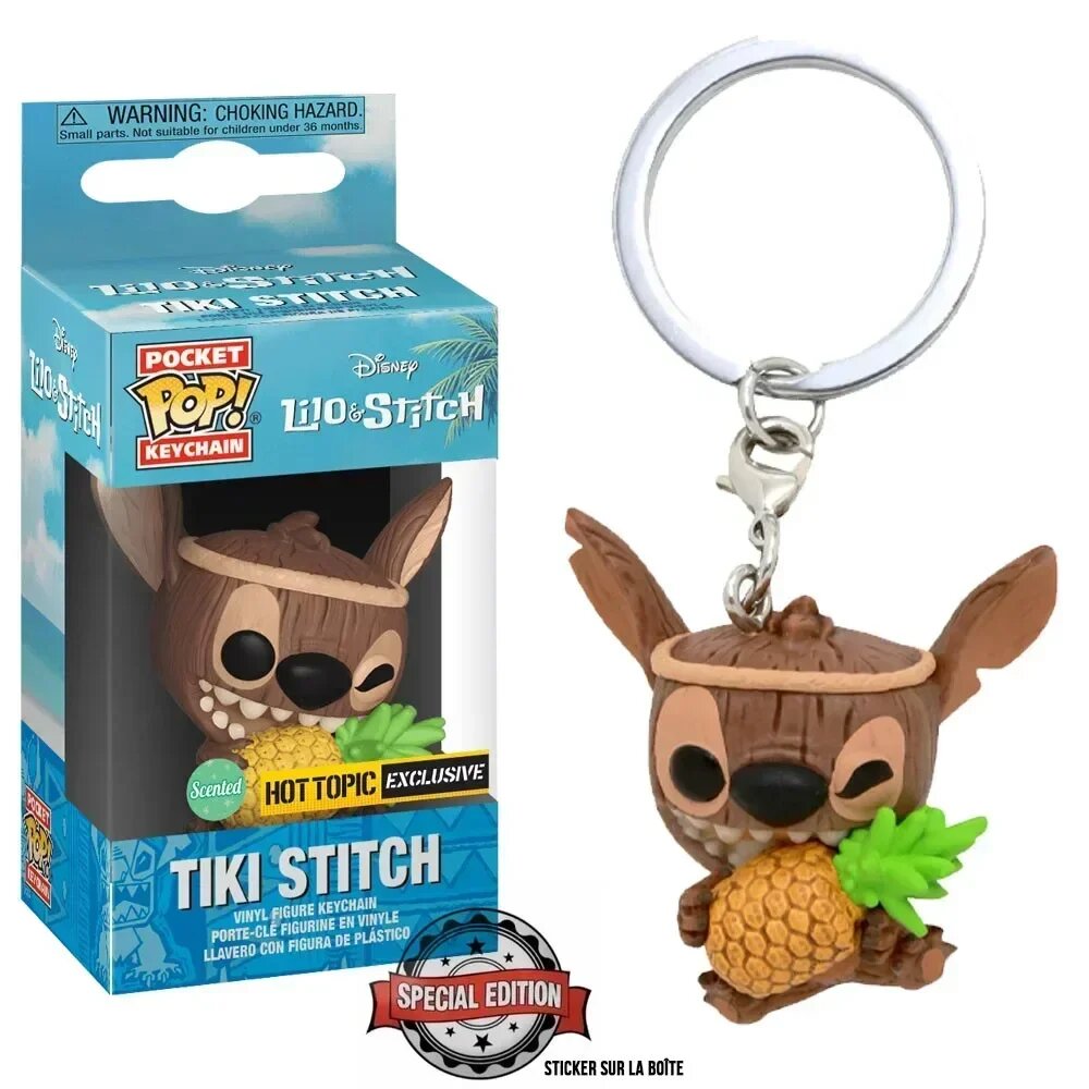 FUNKO POP Disney HULA Stitch брелок tiki stitch