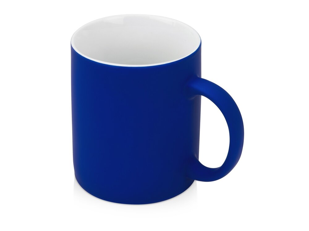 Кружка Oasis "Barrel of a Gum" с покрытием soft-touch, цвет синий