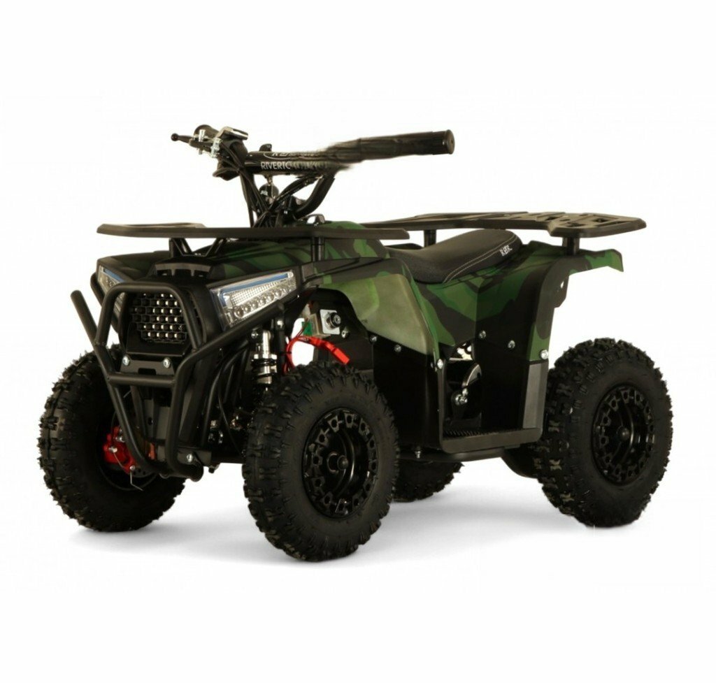 Электроквадроцикл "MIKA", для детей от 3 лет, зеленый, 40км/час