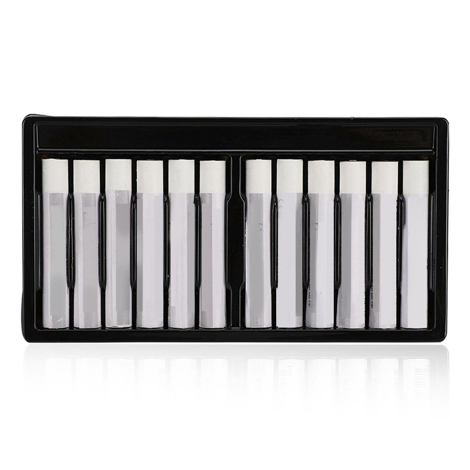 12 шт. масляных палочек для рисования, детские инструменты для рисования, художественные принадлежности, ручки для рисования, канцелярские принадлежности, белые