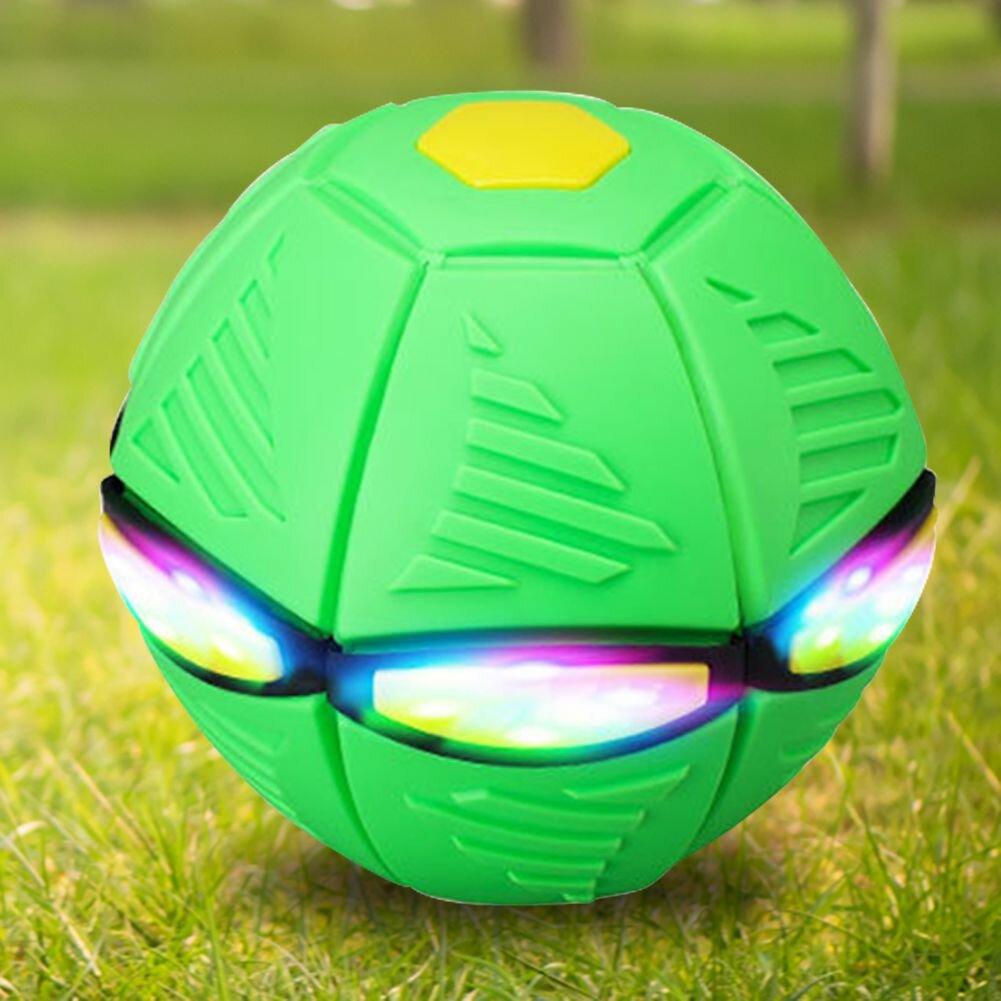 Игрушка для домашних животных "летающая тарелка-мяч", классное освещение, простое управление, веселая и практичная