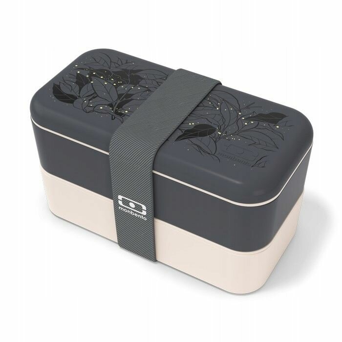 Ланч-бокс Monbento Двухуровневый герметичный Graphic Firefly Original 1 л
