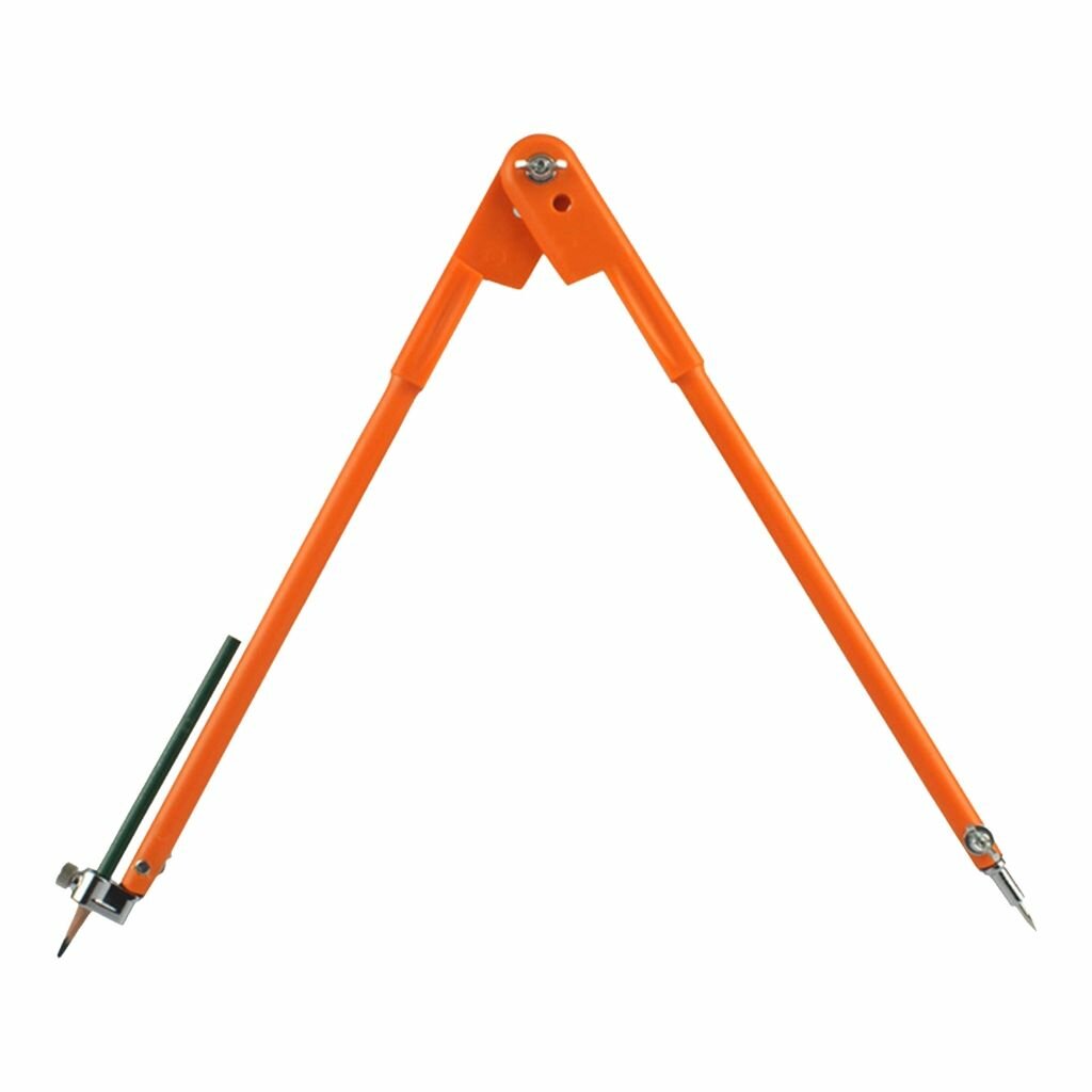 Разметка с помощью плотницких карандашных циркулей с регулируемыми делителями большого диаметра 40x150 см