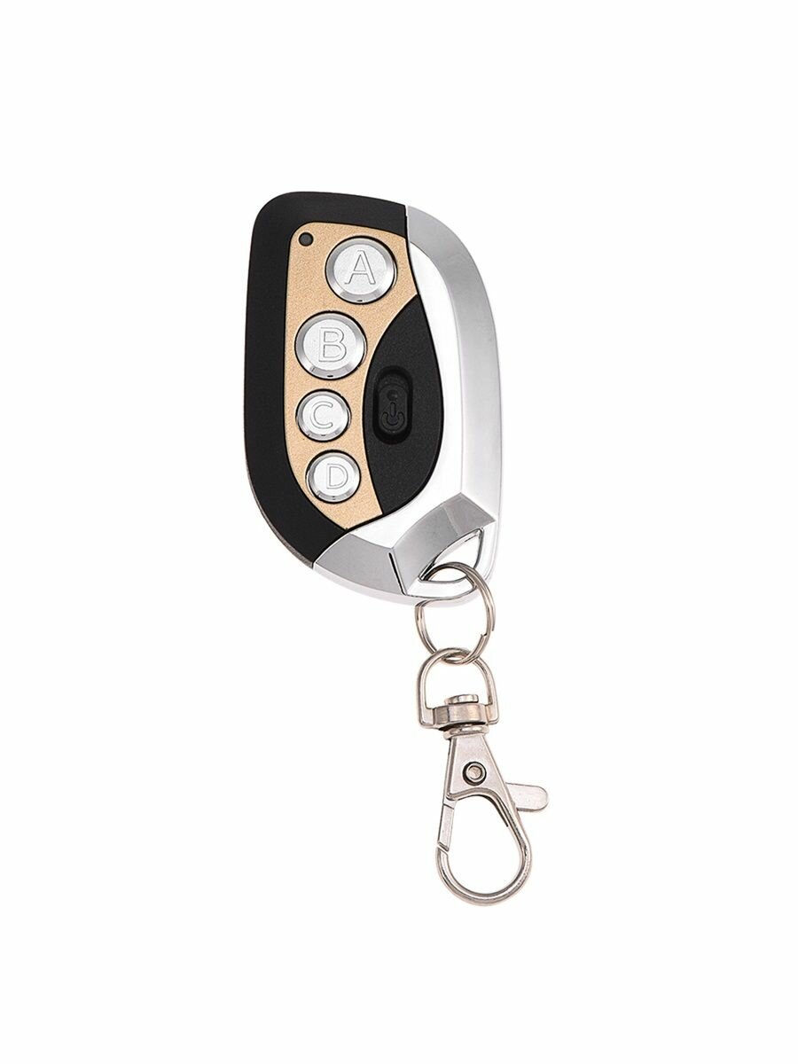 Клонер с дистанционным управлением гаражными воротами, 433,92 МГц, универсальный электрический брелок для клонирования, дубликатор для ворот, золотая отделка