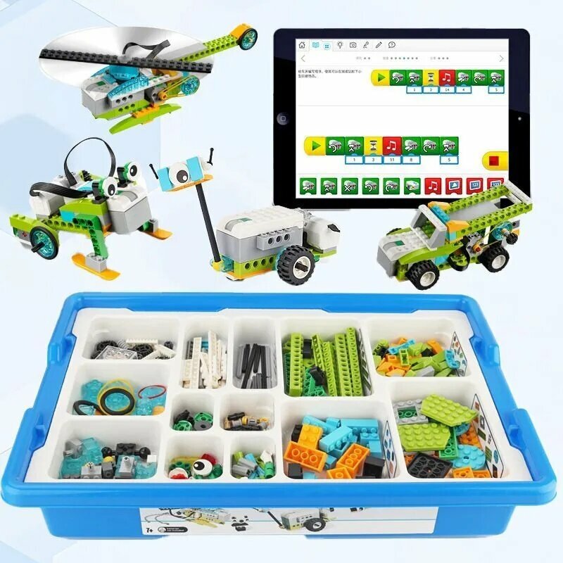Конструктор LEGO Education WeDo 2.0 (280 деталей) Расширенный набор для робототехники, программирования и STEM-проектов. Для детей 8+. Официальный поставщик.
