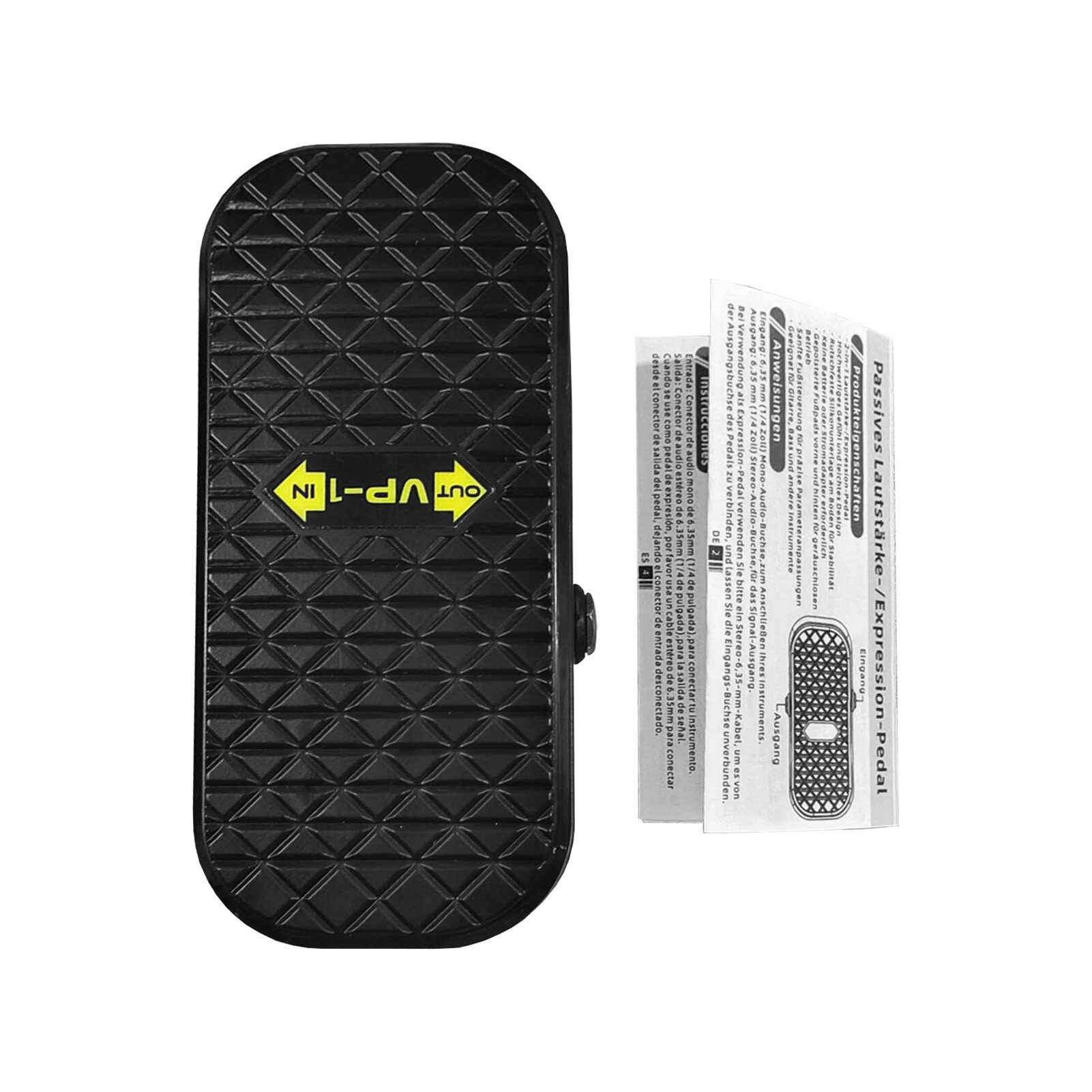 Гитарная эффект-педаль 2-в-1 с двойным управлением, бесшумный буфер, металлический корпус, стереоинтерфейс, не требует питания для бас-гитары.