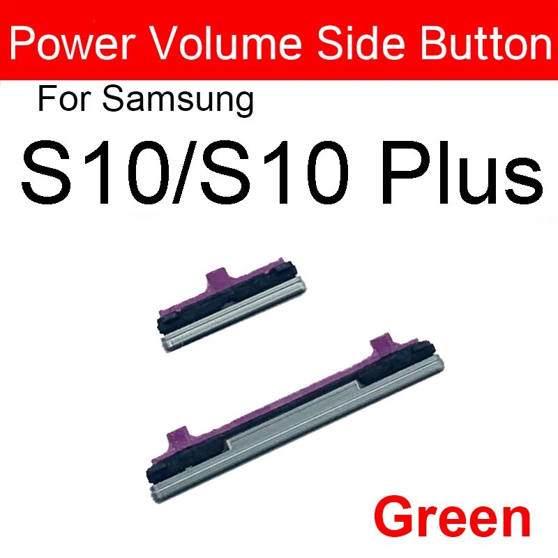 Кнопка Power/Volume Samsung S10/S10 Plus Green