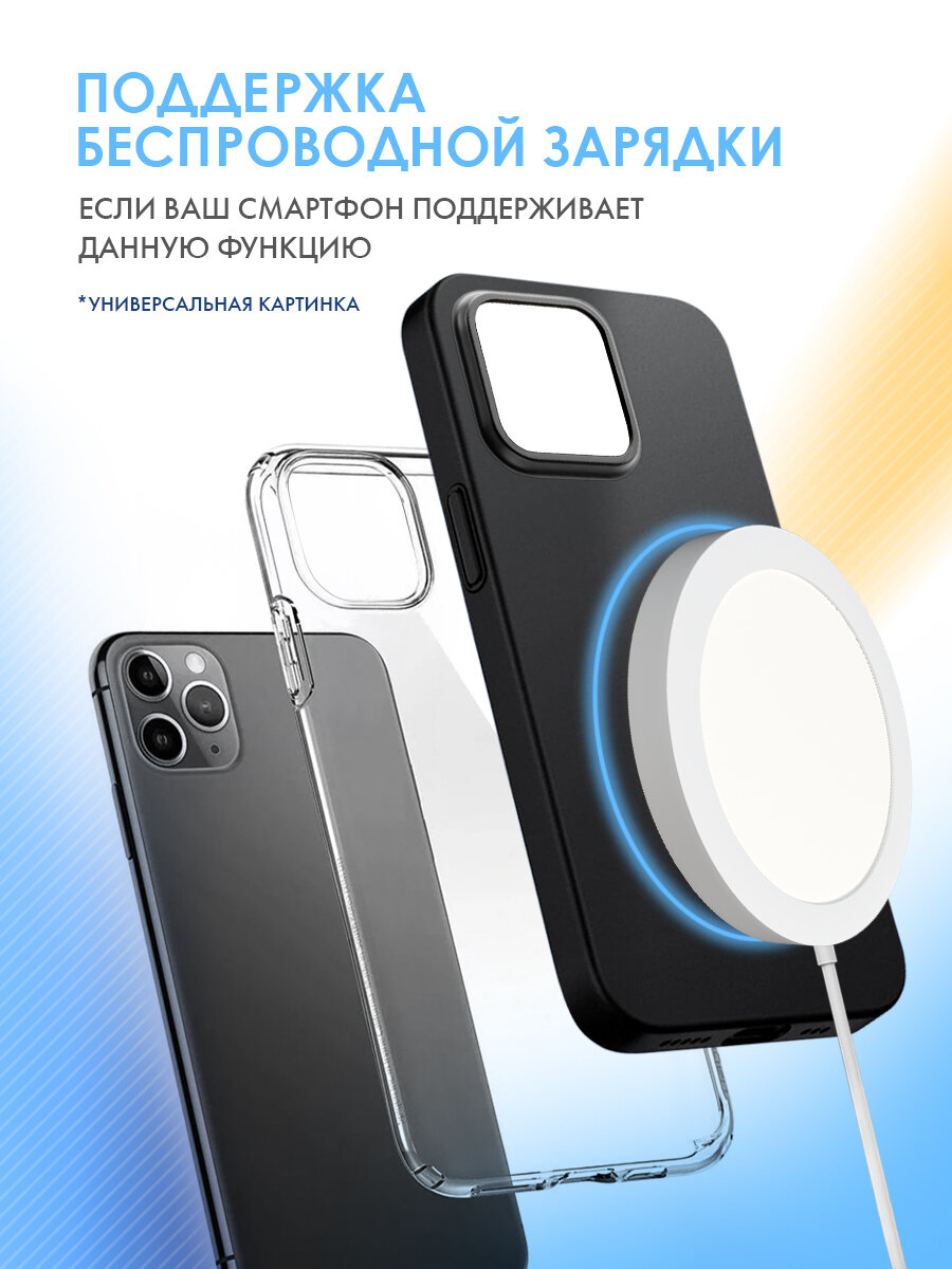 Чехол на Samsung Galaxy A07, Самсунг Галакси А07, силиконовый, противоударный, с рисунком — фото 1