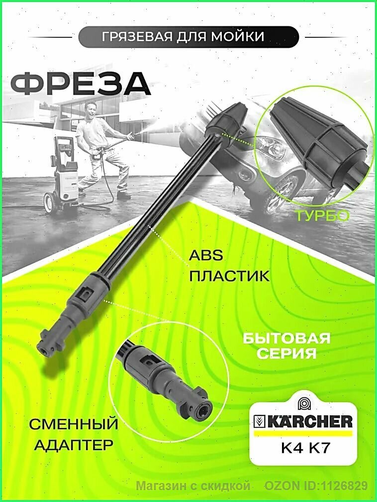 Грязевая фреза для мойки высокого давления Karcher