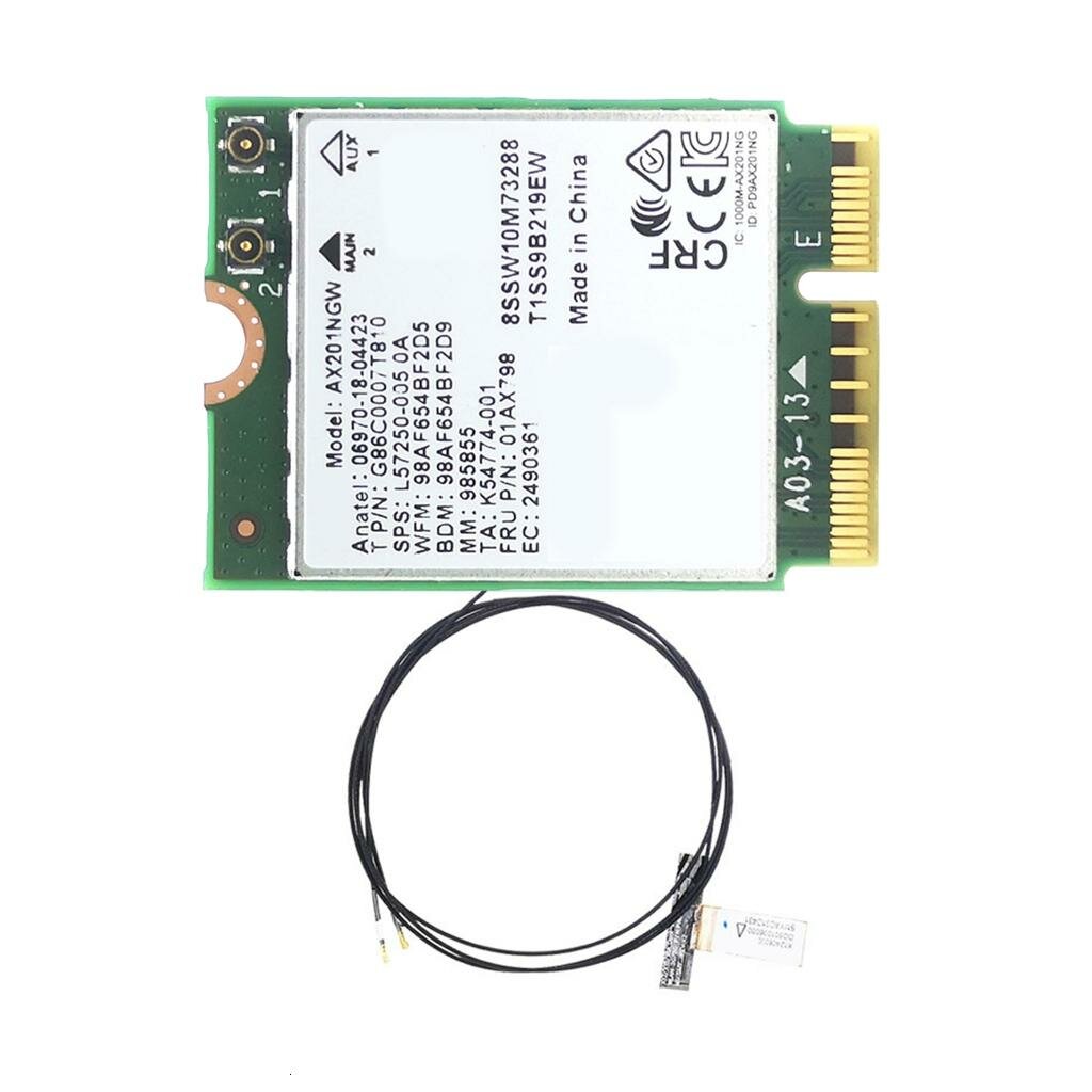 Сетевой адаптер AX201NGW Wi-Fi 6 M.2