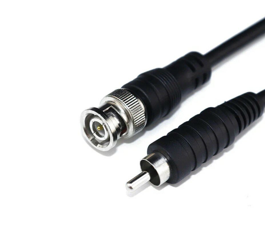 Соединительный видео кабель MyPads BNC - RCA для подключения видеокамеры к регистратору тип BNC 3 метра