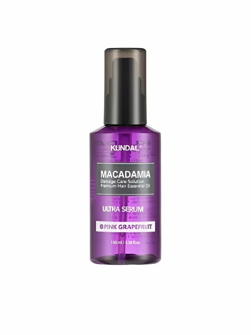 KUNDAL, Сыворотка для волос восстанавливающая Розовый грейпфрут Macadamia Ultra Serum, 100 мл
