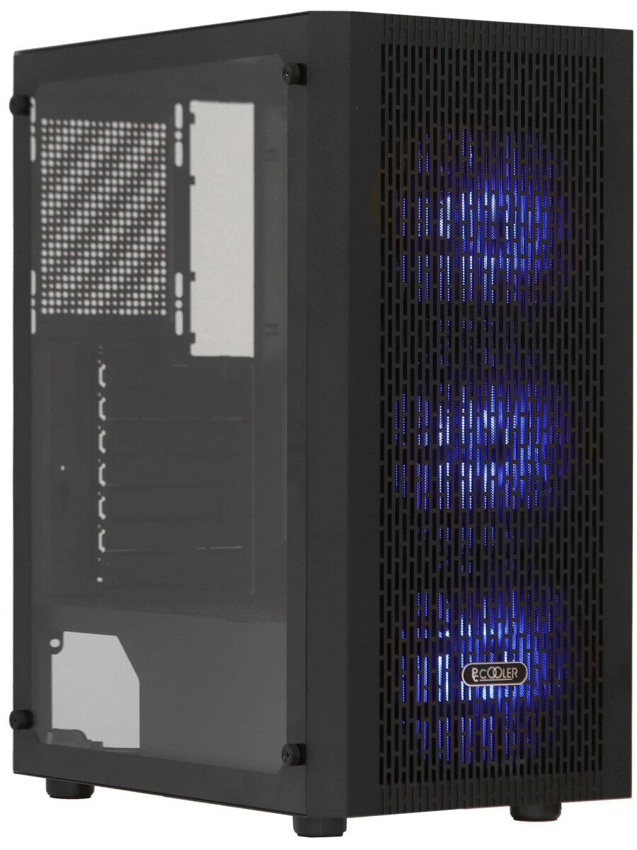 Корпус PcCooler MA100 MESH BK черный без БП ATX 5x120mm 2xUSB2.0 1xUSB3.0 audio bott PSU