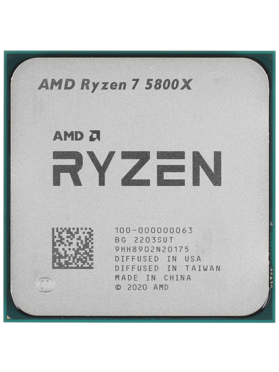 Процессор для ПК AMD Ryzen 7 5800X AM4 OEM (100-000000063) PI