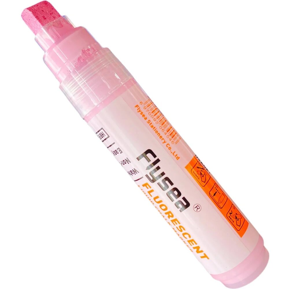 Маркер для временной маркировки Flysea Liquid Chalk, наконечник 10,0 мм, цвет розовый H-895-pink