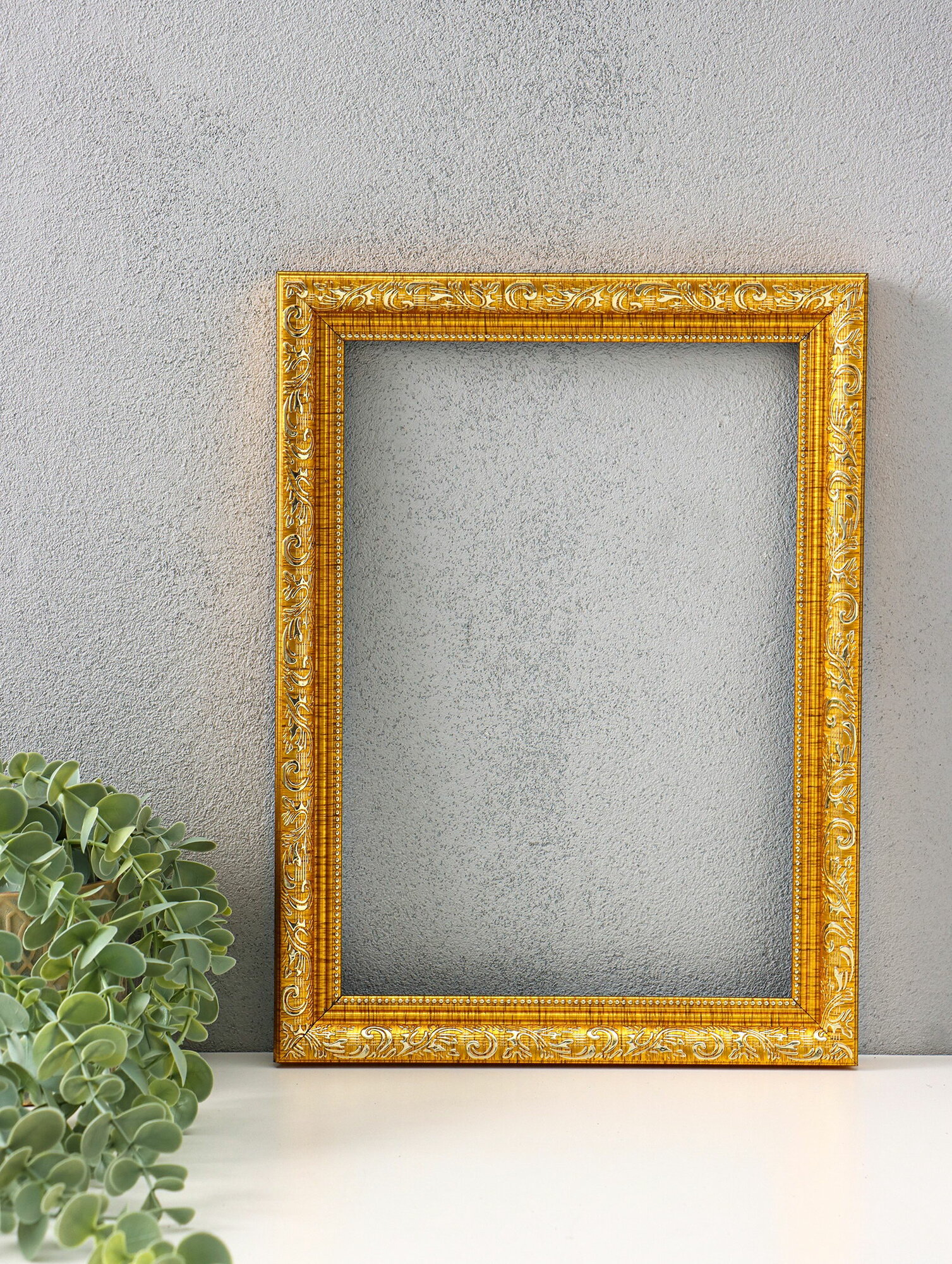 Рама для картин и зеркал Estelle Classic, 21x30 см, пластик, золото