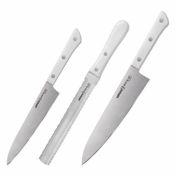 Набор ножей SAMURA Harakiri SHR-0230W/K
