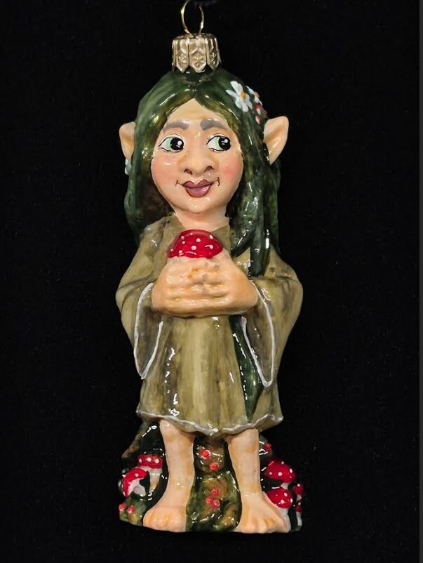 Елочная игрушка Кикимора