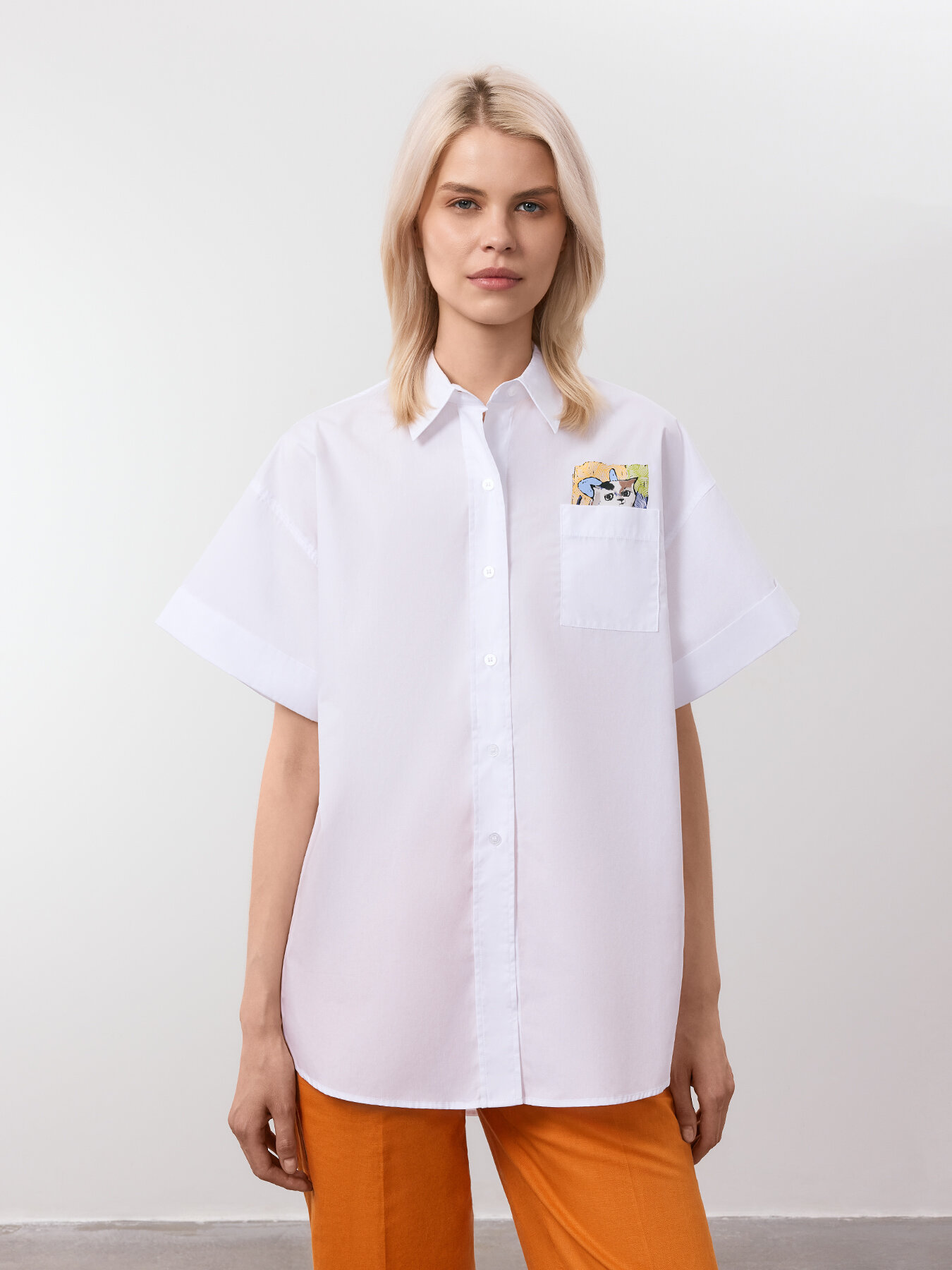 Рубашка JUST CLOTHES Весна-лето 2025